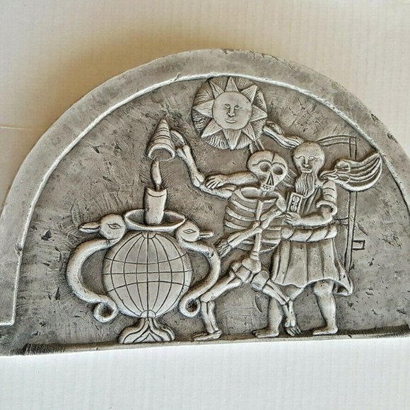 Unbranded | Art | Vintage Gothic Ritual Plaster Plaque Witchcraft ...